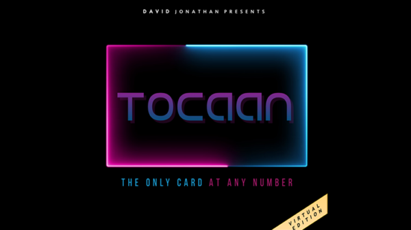 TOCAAN (Virtual Edition) by David Jonathan video DOWNLOAD - Discount Magic